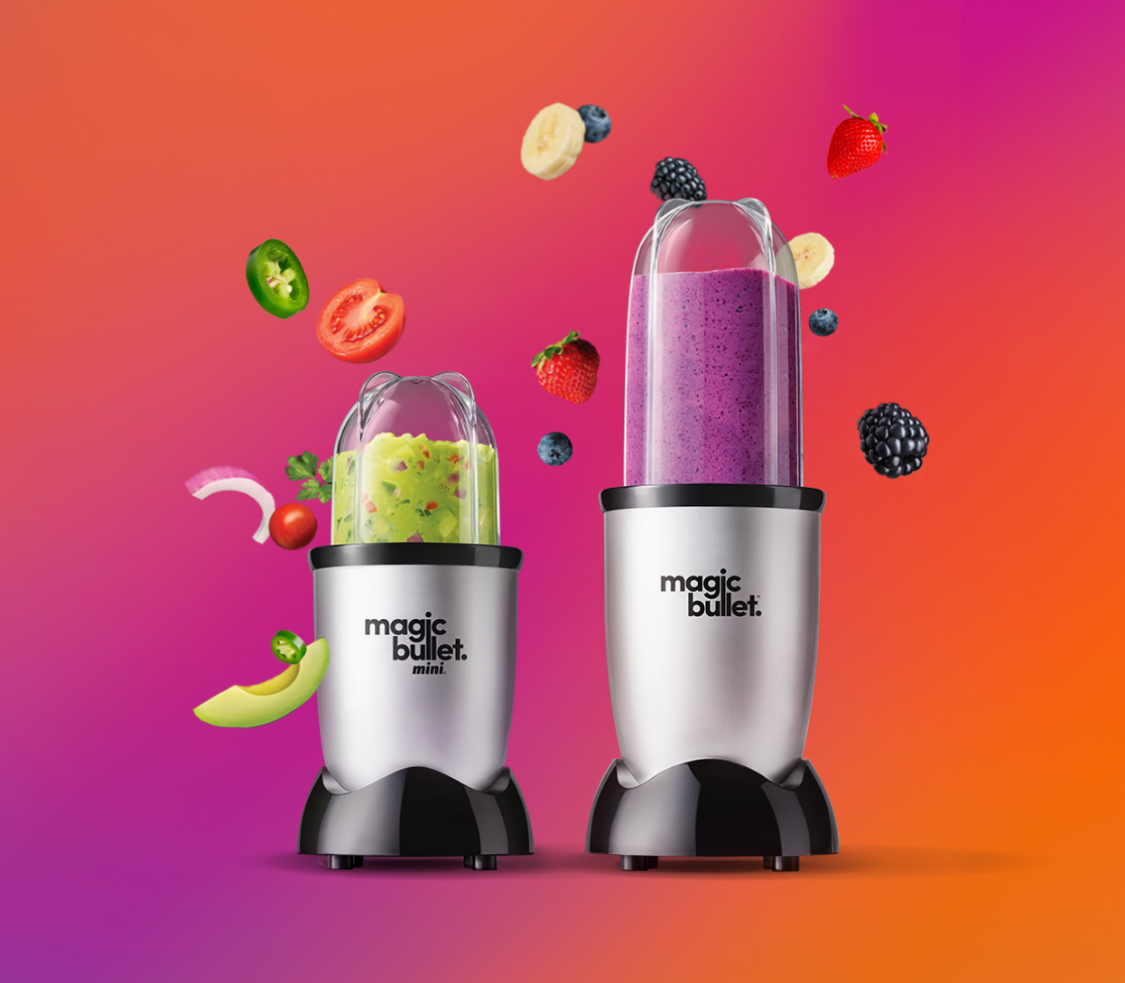 magic bullet personal blenders: compact single-serve blends