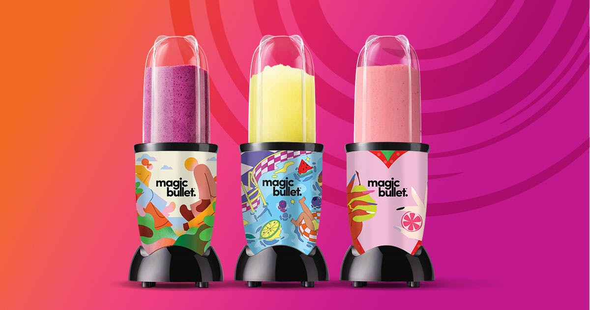 It's a Wrap! Introducing Courtesy magic bullet® Artist Wraps