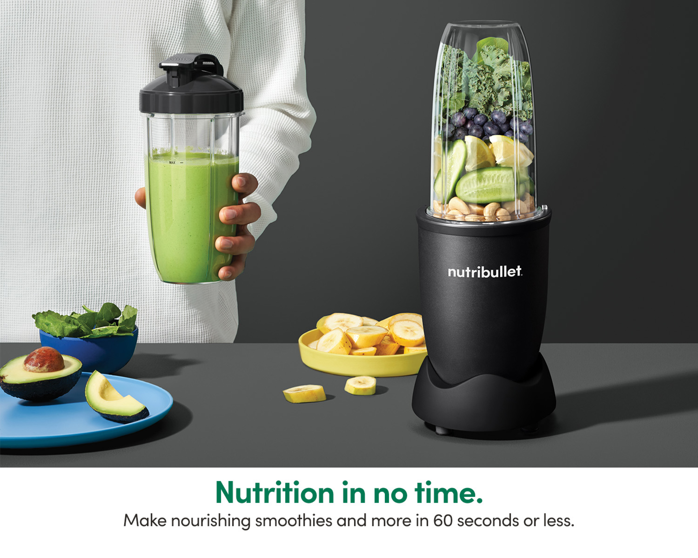 NutriBullet Pro NB90901 900-Watt Professional Series by Magic Bullet ...