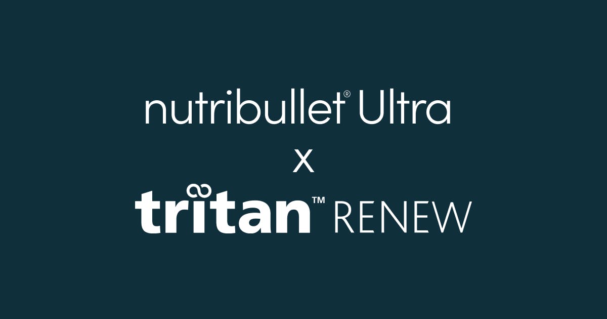 Introducing Tritan™ Renew Sustainable Blending Cups